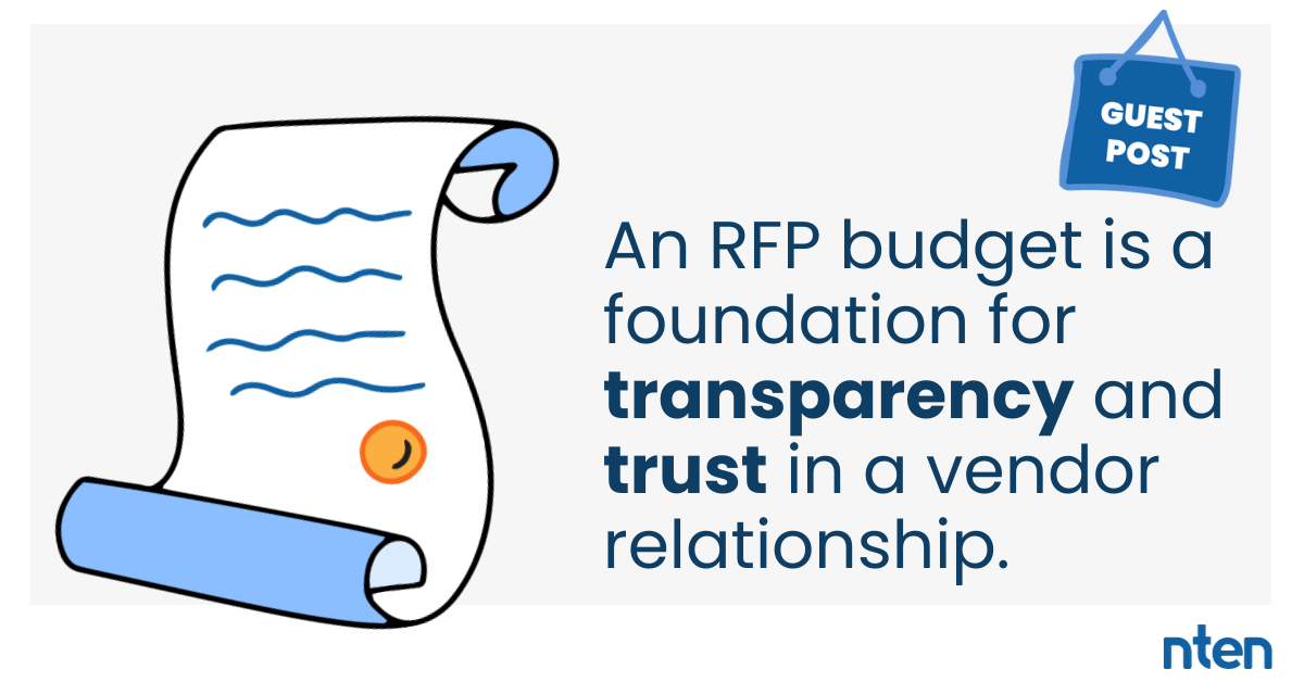 Why including a budget in your RFP matters | NTEN