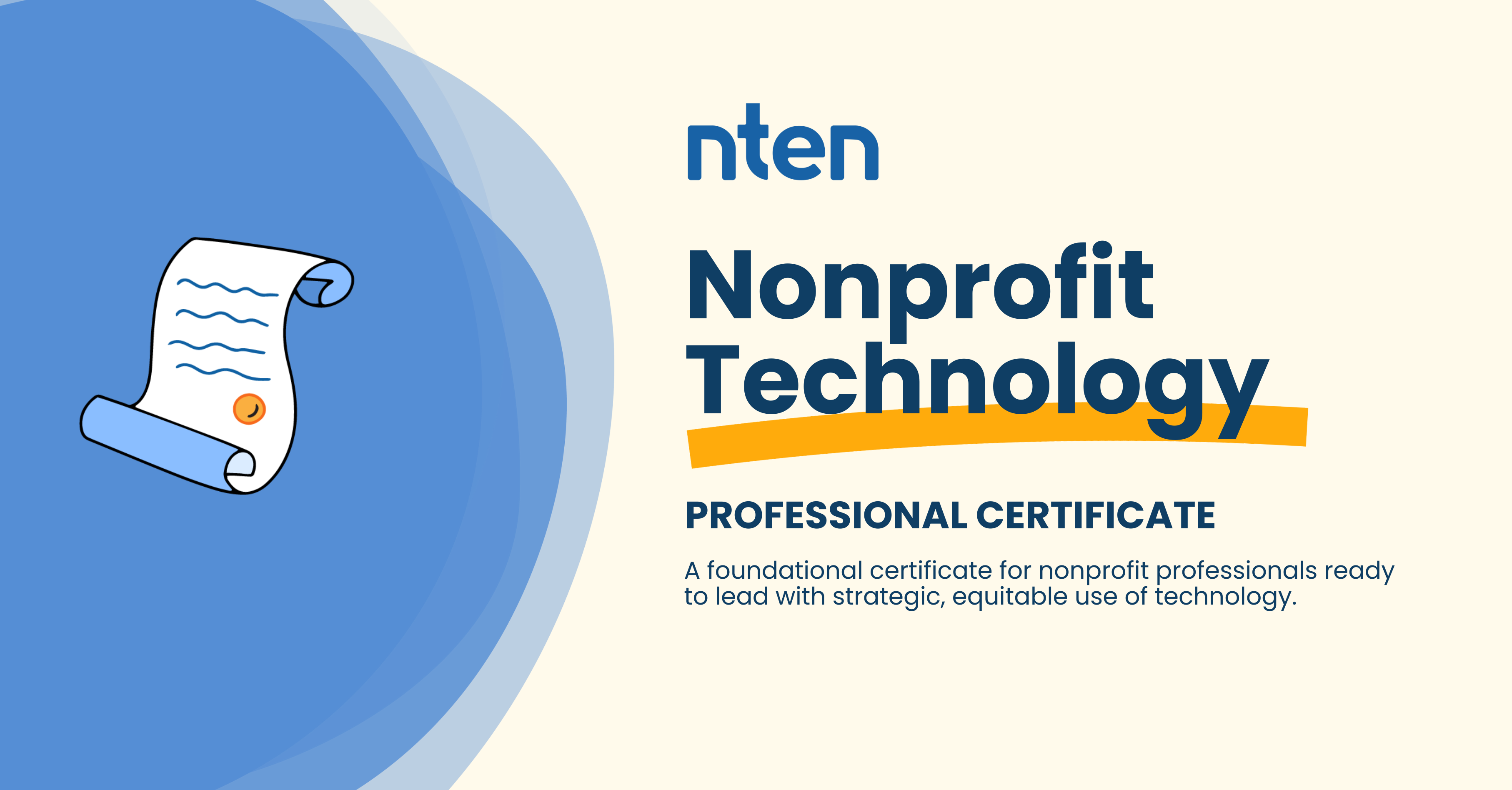 Nonprofit Technology Professional Certificate | NTEN