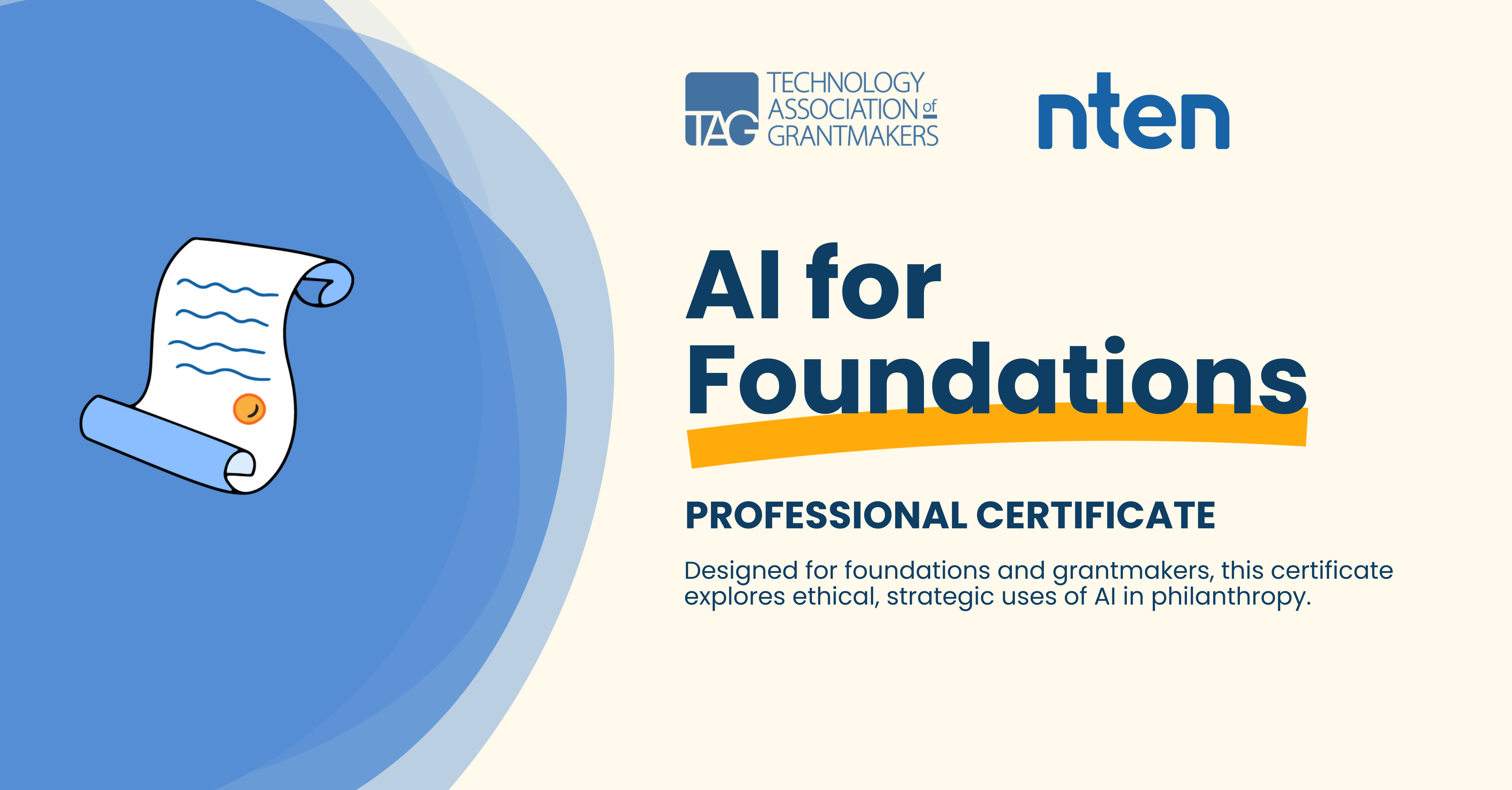 AI for Foundations Professional Certificate | NTEN
