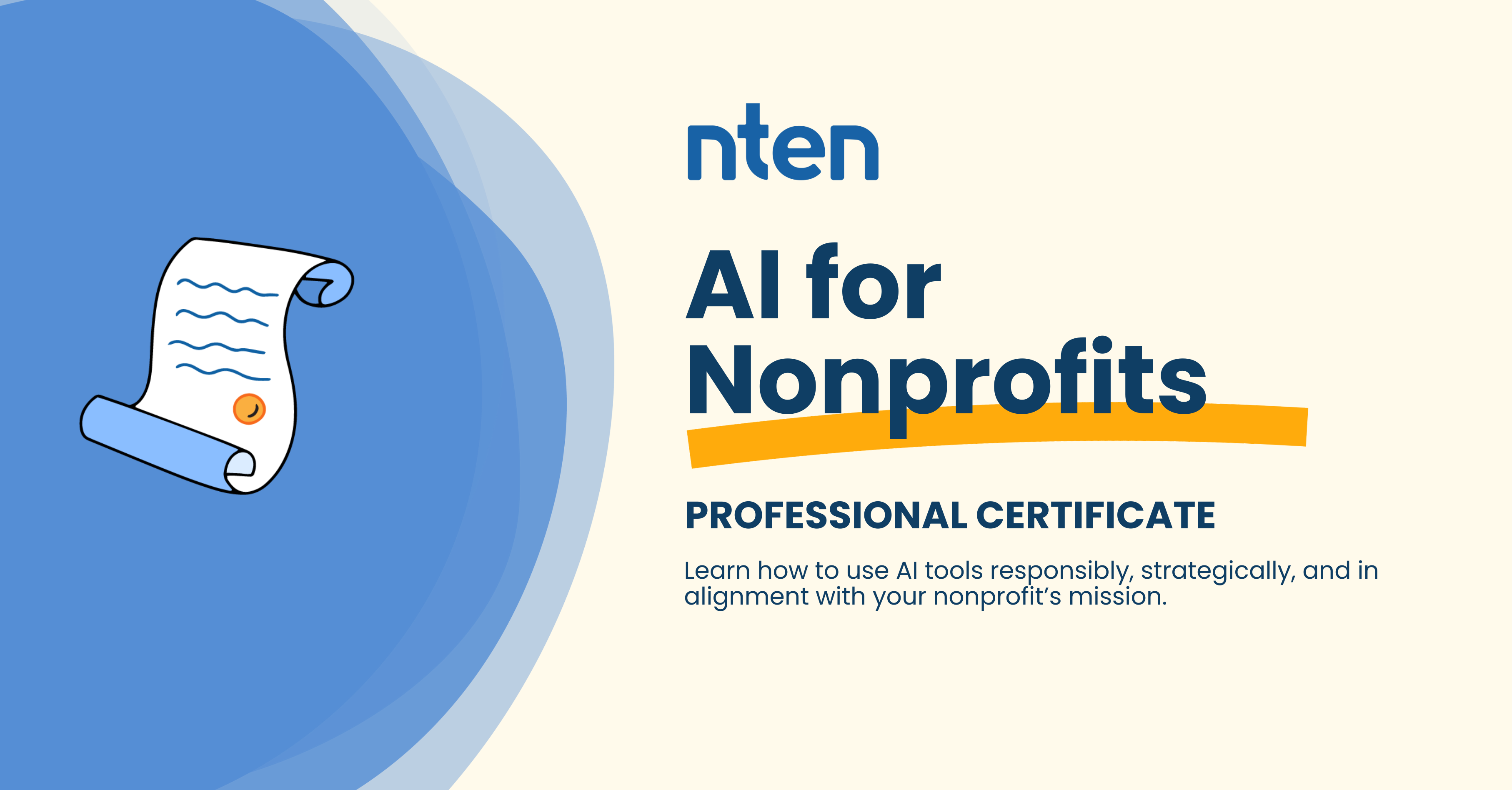 AI for Nonprofits Professional Certificate | NTEN